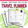 Family Vacation Travel Planner – Farm Girl Designs