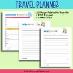 Family Vacation Travel Planner – Farm Girl Designs