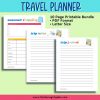 Family Vacation Travel Planner – Farm Girl Designs