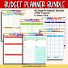Printable Budget Planner – Farm Girl Designs