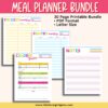 Printable Meal Planner Bundle – The Farm Girl Mercantile