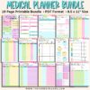 Printable Medical Planner – The Farm Girl Mercantile