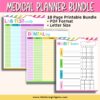 Printable Medical Planner – The Farm Girl Mercantile