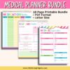 Printable Medical Planner – The Farm Girl Mercantile