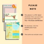 Kids Printable Planner – Farm Girl Designs