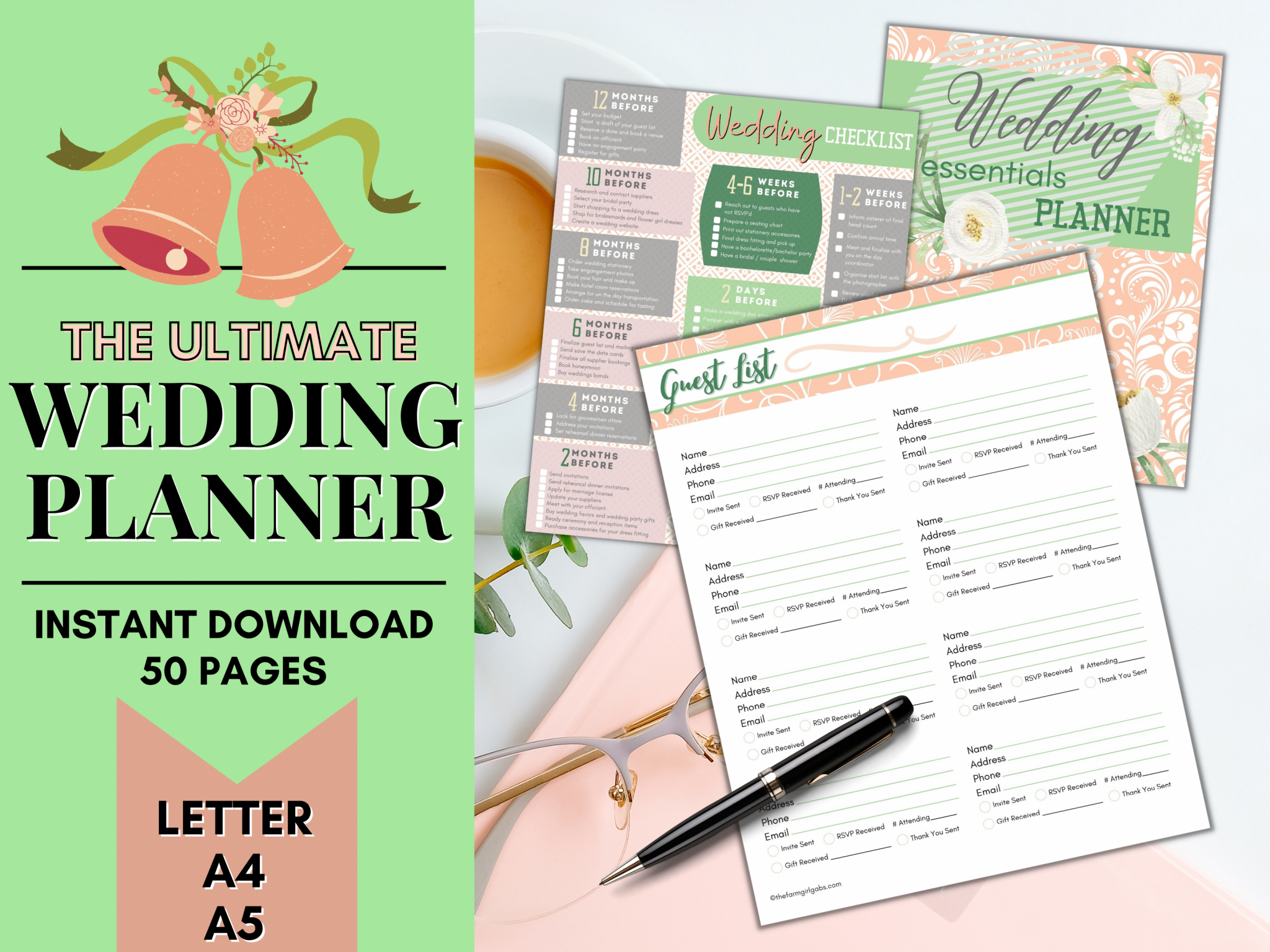 Ultimate Wedding Planner – Farm Girl Designs