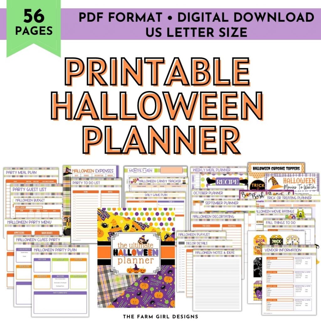 Ultimate Halloween Planner – Farm Girl Designs